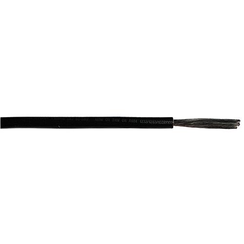 Cobra Wire A2006T07100FT Tinned Copper Battery Cable, 6 AWG, 100', Bla ...
