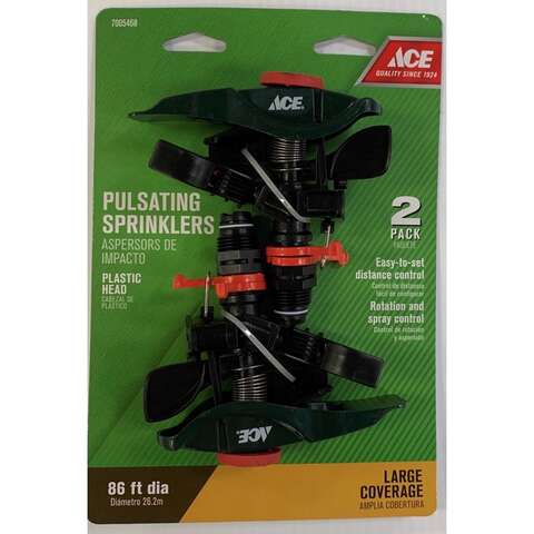 Ace Pulse Sprinkler 5800 sq ft 2 pk, MACE7005468, 801933-4002 ...