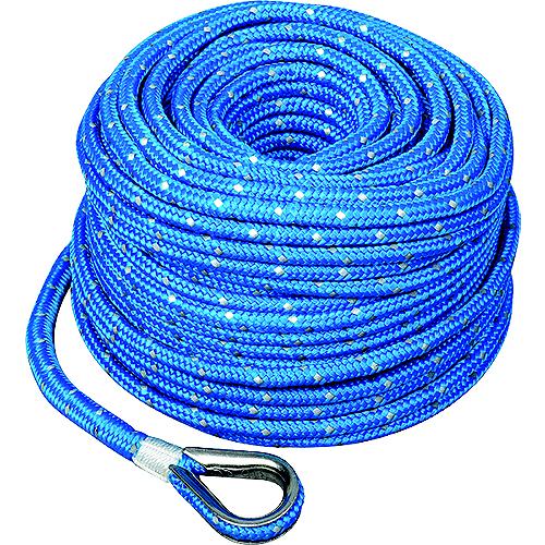 Trac Outdoors T10118 Anchor Rope w/Stainless Shackle, MLAN452-69080 ...