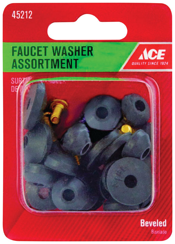 Ace Assorted in. D Rubber Faucet Washer 1 pk, Pack of 5 – Mrosupreme.com