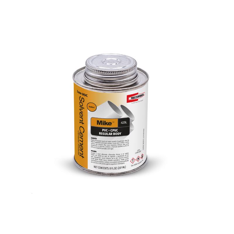 RectorSeal Mike Amber Multi-Purpose Solvent Cement For CPVC/PVC 8 oz ...