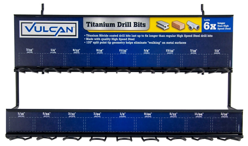 Vulcan 994880 Drill Bit Rack, MORG4605358, 994880, Mrosupreme.com