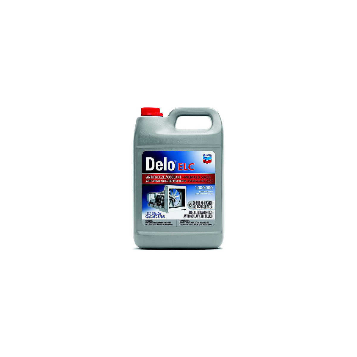 Chevron 227811490 Delo Antifreeze/ Coolant Premix 50/50, Gal., Pack of ...