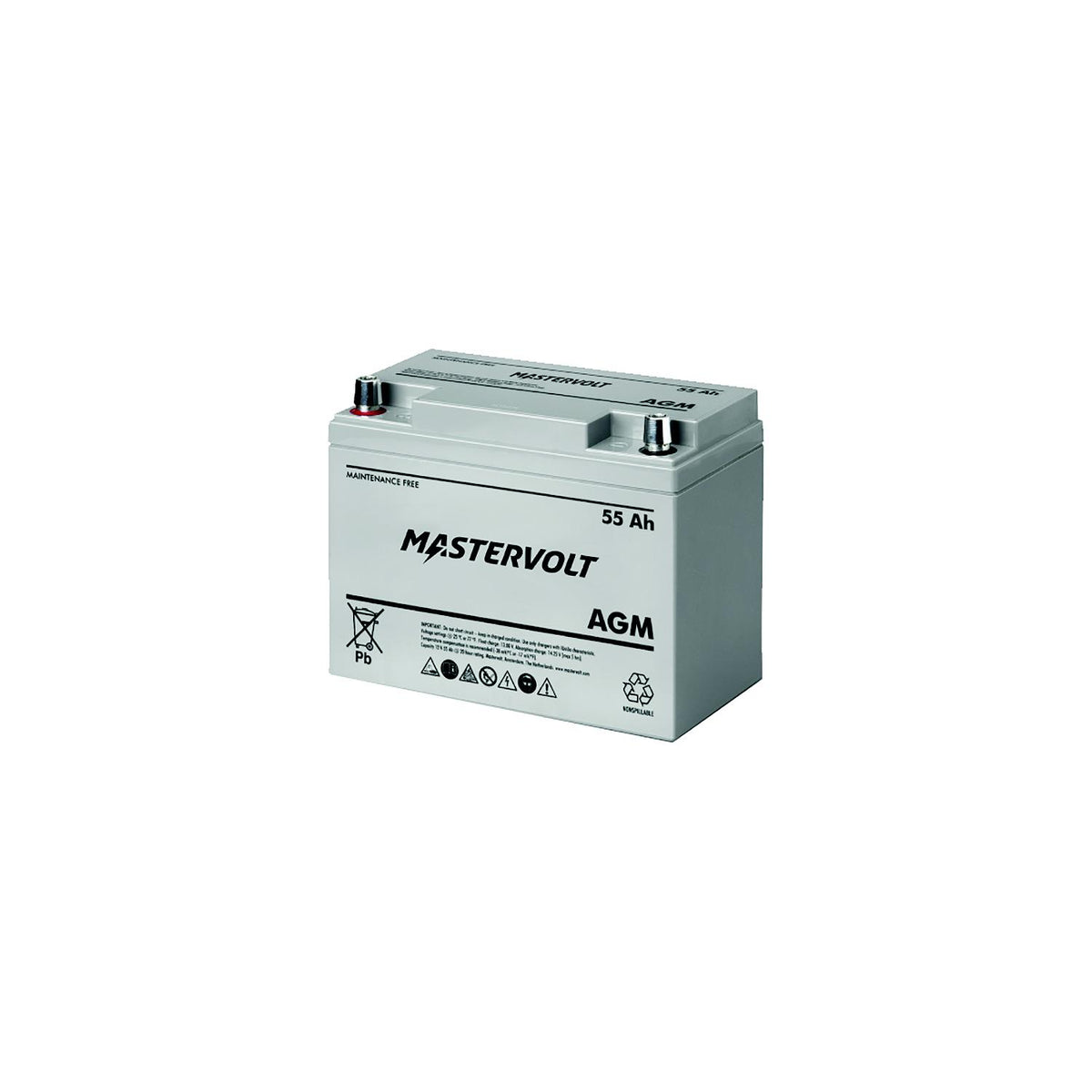 Mastervolt 62000550 12V AGM Battery, Group 24 – Mrosupreme.com