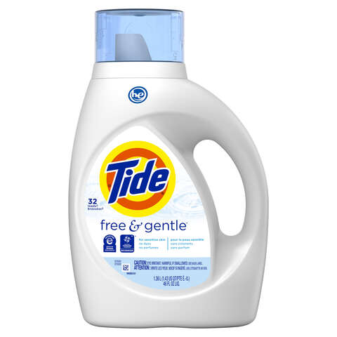 Tide Free & Gentle No Scent Laundry Detergent Liquid 46 oz 1 pk, Pack ...
