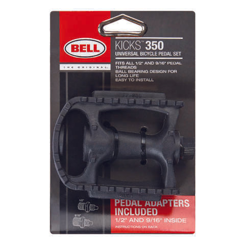 Bell Sports Kicks 350 Composite Universal Bike Pedal Black – Mrosupreme.com