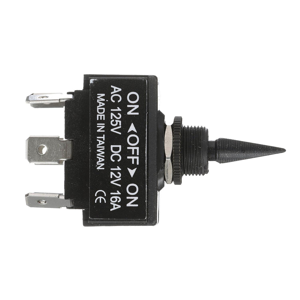 Seachoice 3 Position Toggle Switch, Black Plastic Paddle On/Off/On ...