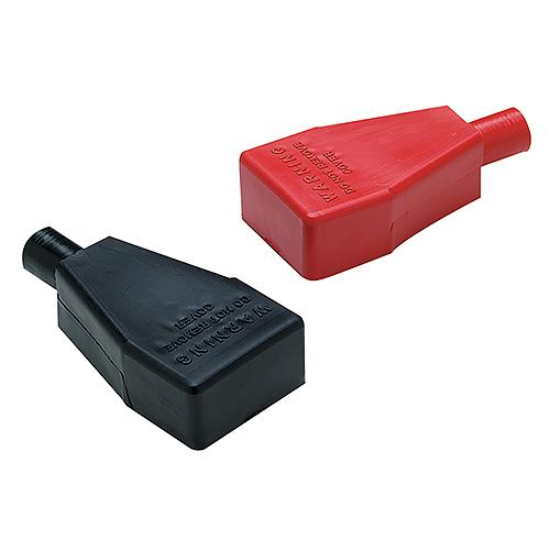Seachoice Standard Type Battery Terminal Covers (Set Includes 1 Red and ...