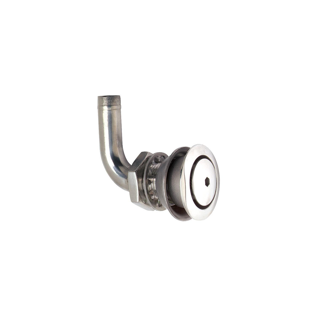 Seachoice 90 Degree Stainless Steel Flush Mount Fuel Vent for 5/8″ Hos ...