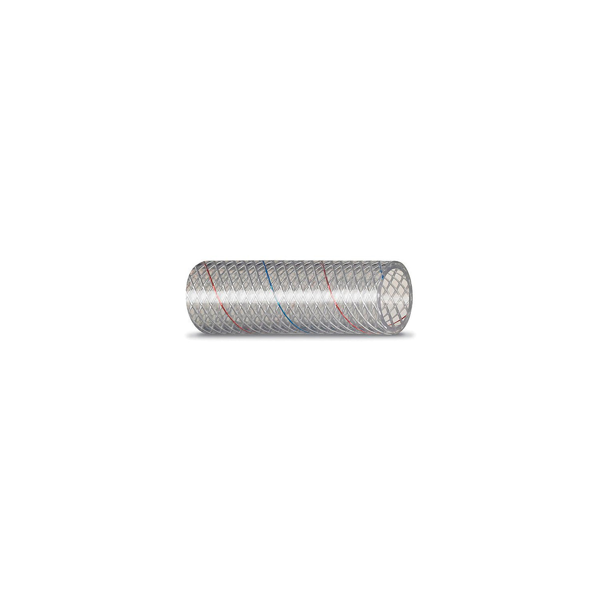 Seachoice 23541 Clear Reinforced PVC Tubing w/Red & Blue Tracer - 162 ...