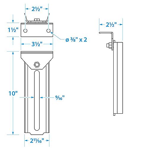 Seachoice Swivel Bolster Bracket, MLAN50-55330, 55330, Mrosupreme.com