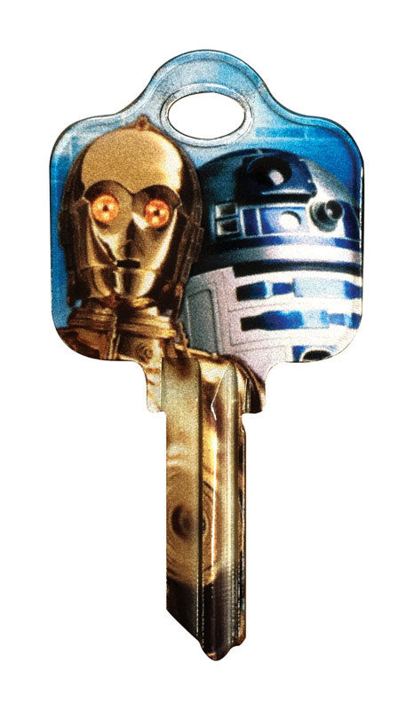 HILLMAN Star Wars Droids House/Padlock Universal Key Blank SC1 Single ...