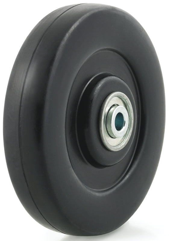 Dh Casters W-SR50114B3 Caster Wheel, 5 in Dia Wheel, Rubber ...