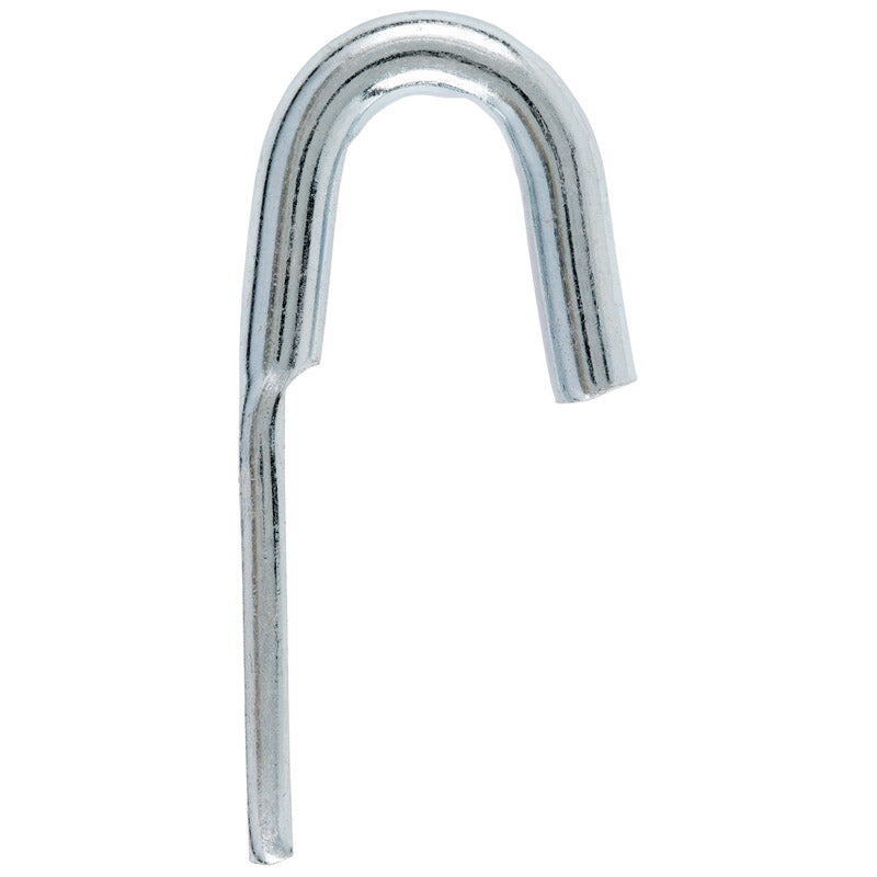 Hampton Small Zinc-Plated Silver Steel 3.75 in. L Rope Binding Hook 300 ...