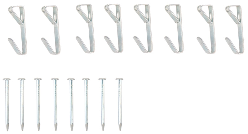 ProSource PH-121005-PS Picture Hanger, 5 lb, Steel, Zinc, Zinc, Nail-I ...