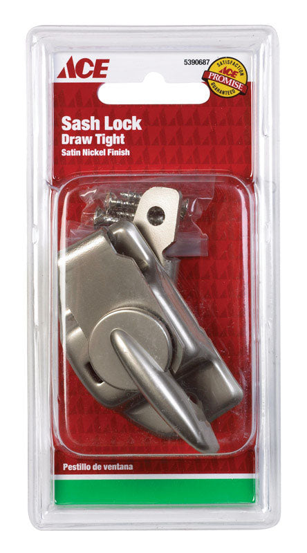 Ace Silver Brass Window Lock 1 pk, Pack of 5 – Mrosupreme.com
