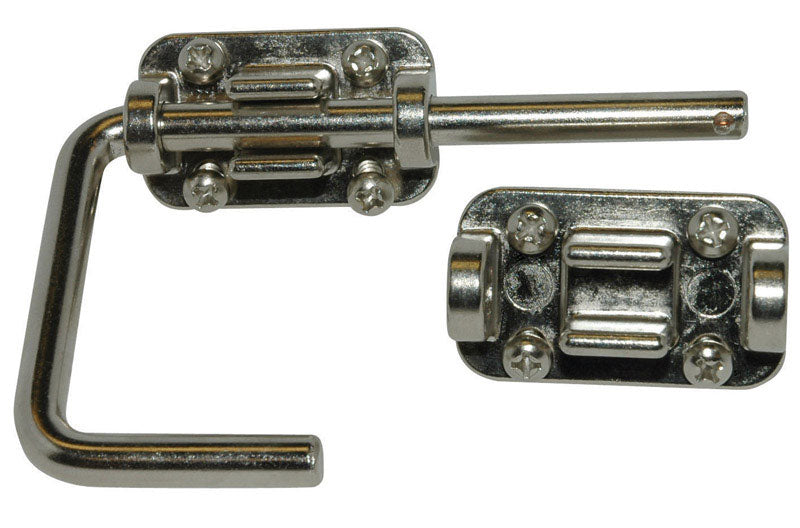 Barton Kramer Chrome Metal Sliding Glass Door Security Latch ...