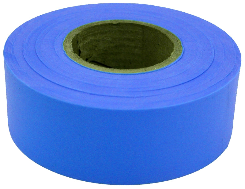 CH Hanson 17023 Flagging Tape, 300 ft L, 1-3/16 in W, Blue, Polyethyle ...