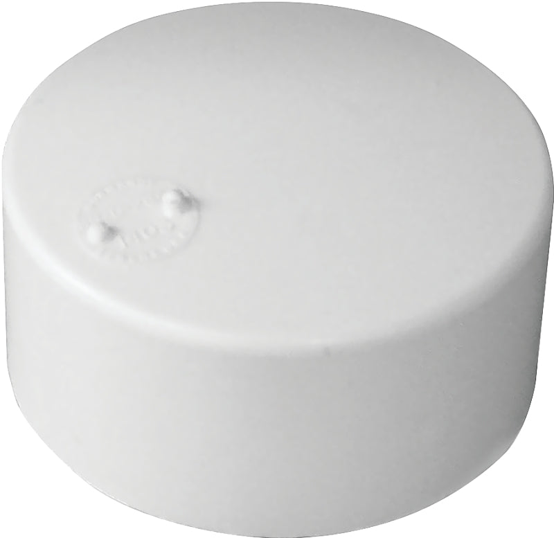 IPEX 414263BC Sewer Pipe Cap, 3 in, Hub, PVC, White, MORG5701545 ...