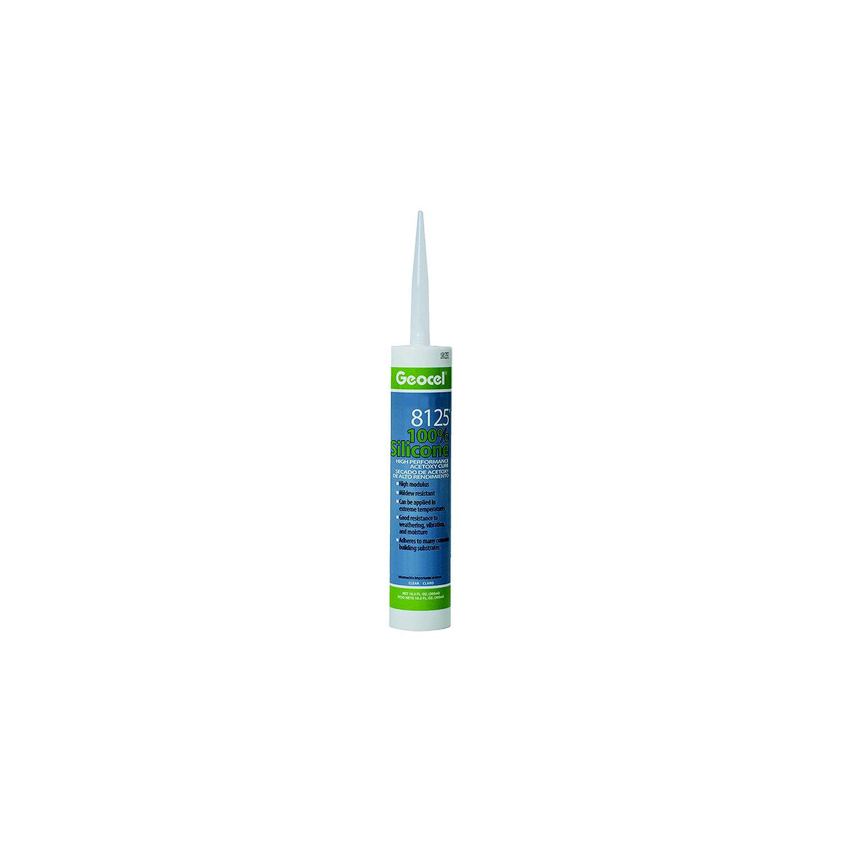 Geocel GC68111 8125 100% Silicone High Performance Acetoxy Cure Sealant ...