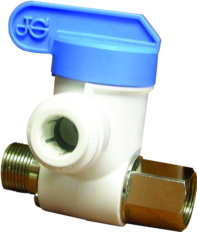 John Guest ASVPP1LF Adapter Valve, 3/8 x 3/8 x 1/4 in Connection, Male ...