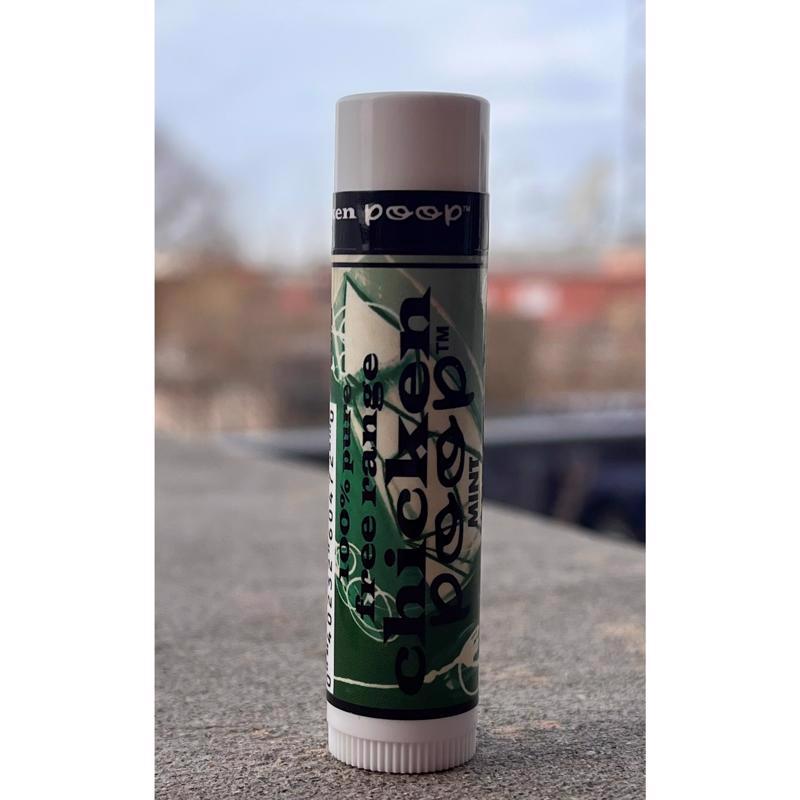 Chicken Poop Lip Junk Mint Scent Lip Balm Set 0.04 oz 1 pk, Pack of 24 ...