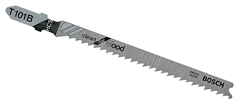 Bosch T101B Jig Saw Blade, 4 in L, 10 TPI, MORG6059364, T101B ...
