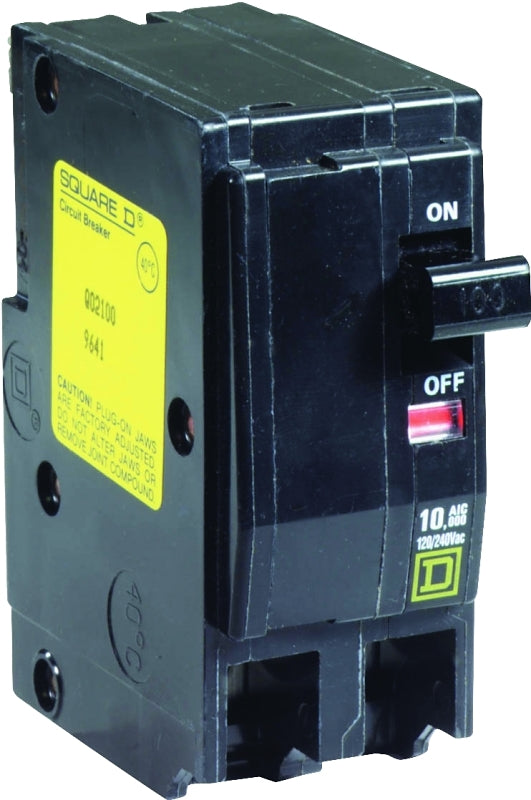 Square D QO QO2100CP Circuit Breaker, Mini, 100 A, 2 -Pole, 120/240 VA ...