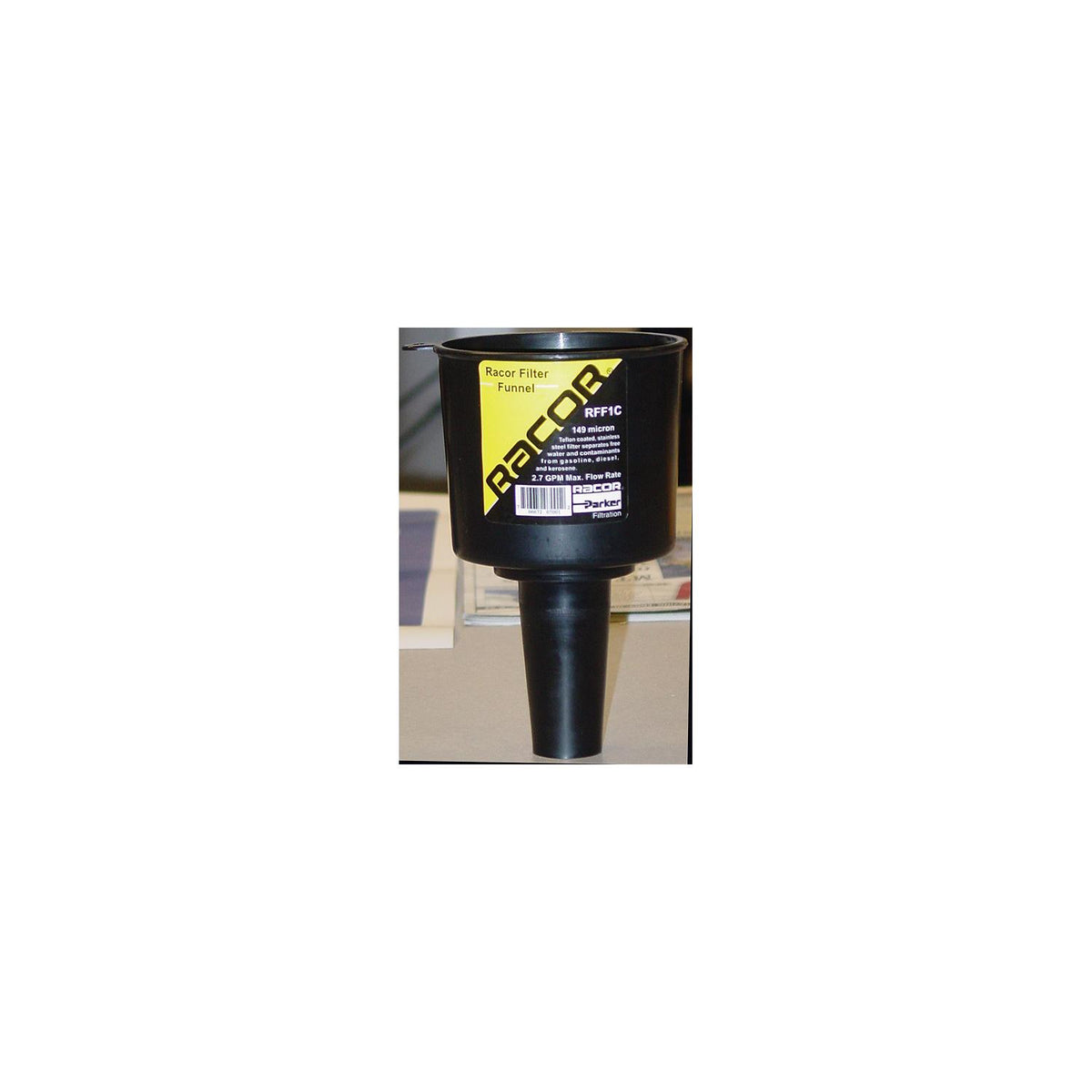 Racor RFF1C Fuel Filter Funnel - Water Separating, 2.7 GPM, 127 Micron ...