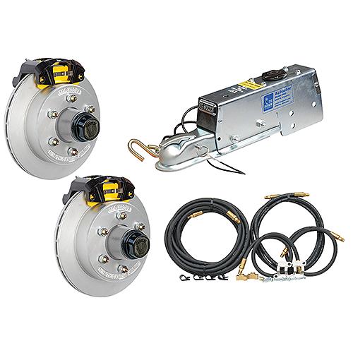Dexter 10" Eliminator Vented Disc Brakes W/Vortex Hubs - Complete Kit ...