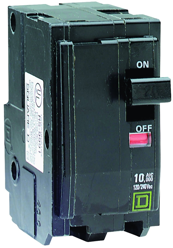 Square D QO QO230CP In-Line Circuit Breaker, 30 A, 2-Pole, 120/240 VAC ...