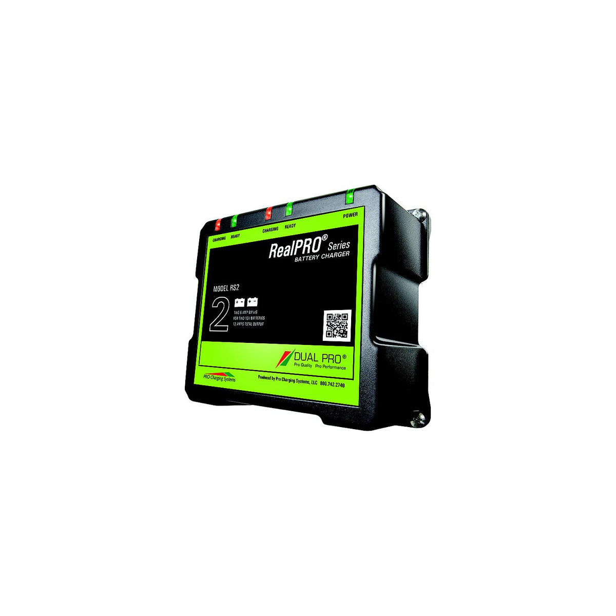 Dual Pro RS2 RealPro Series Battery Charger, 12 Amp 2 Bank, , RS2 ...