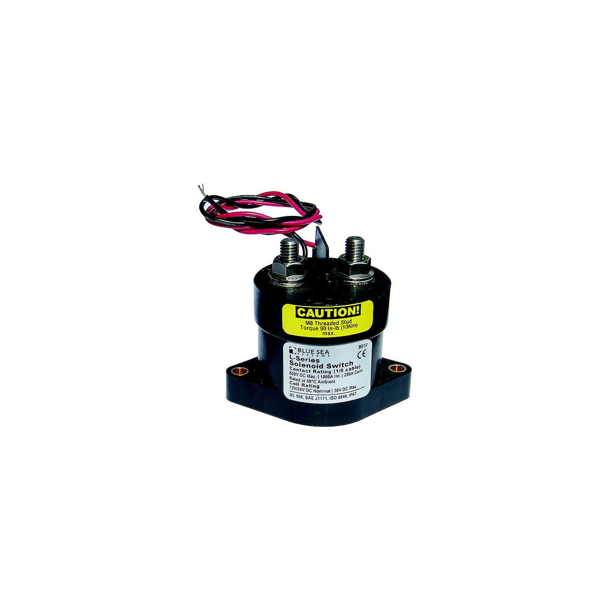 Blue Sea Systems 9012 L Solenoid - 12/24V DC 250A – Mrosupreme.com