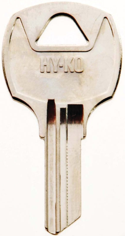 Hy-Ko 11010RO7 Key Blank, Brass, Nickel, For: National Cabinet Locks ...