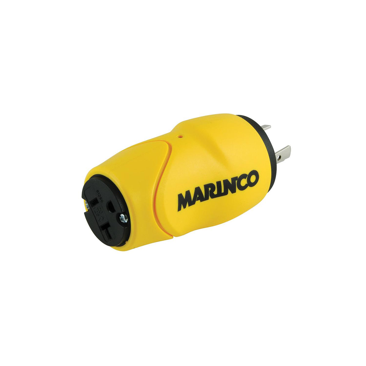 Marinco S20-15 (Old 80A) Straight Adapter Dock Side Male 20A/125V Lock ...