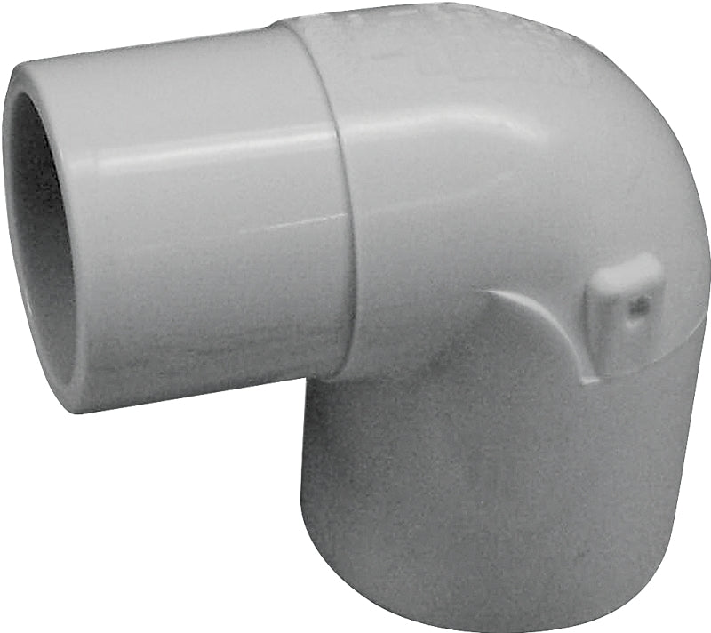 IPEX 435547 Street Pipe Elbow, 1-1/4 in, Spigot x Socket, 90 deg Angle ...