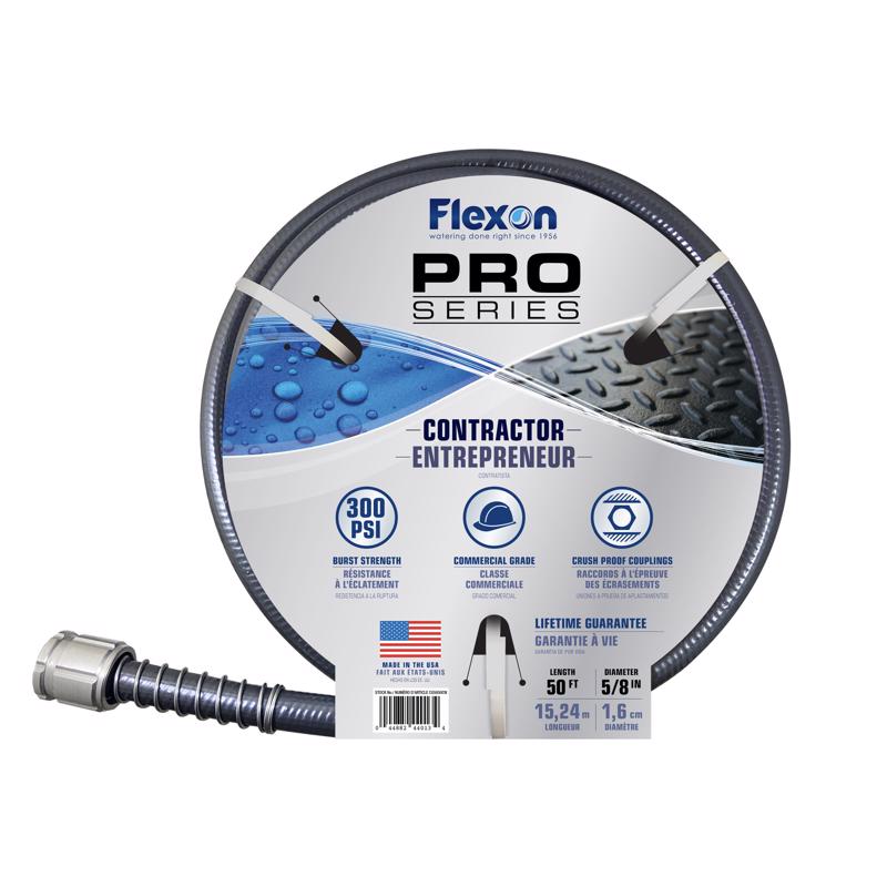 Flexon Pro Series 5/8 in. D X 50 ft. L Heavy Duty Contractor Grade Gar ...
