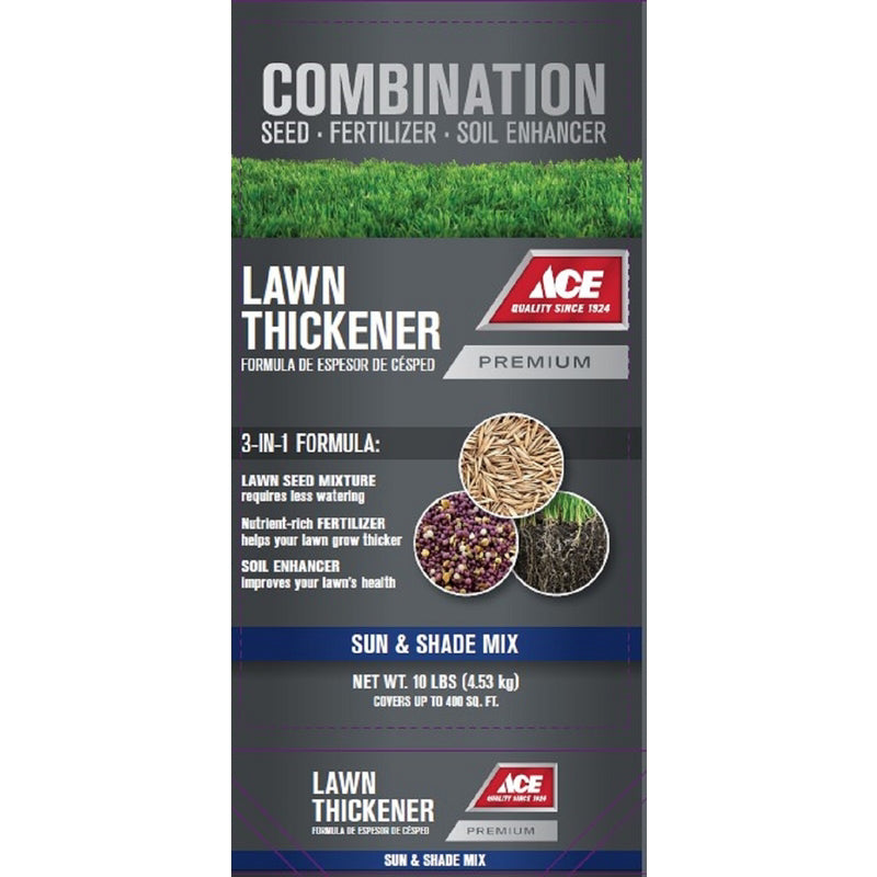 Ace Premium Mixed Sun or Shade Lawn Thickener 10 lb – Mrosupreme.com