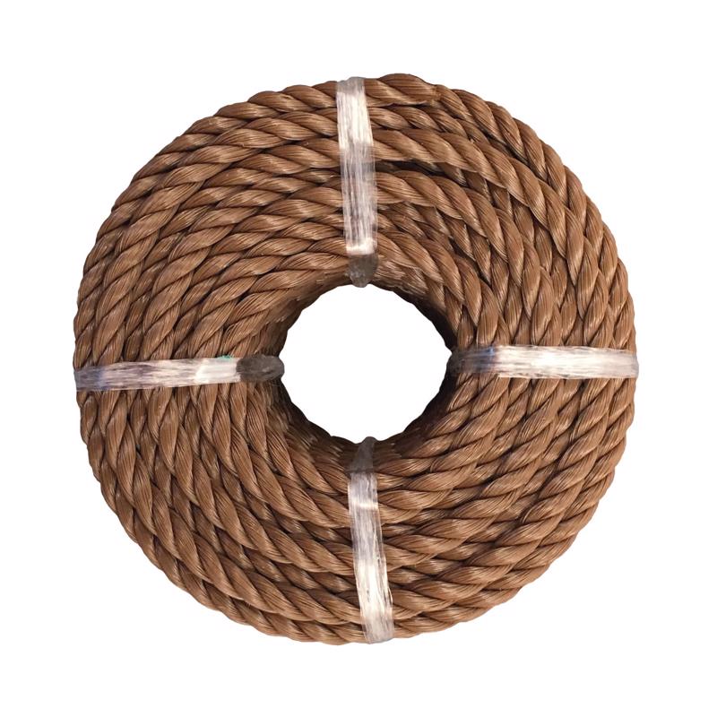 Koch Industries 1/4 in. D X 50 ft. L Brown Twisted Polypropylene Rope ...