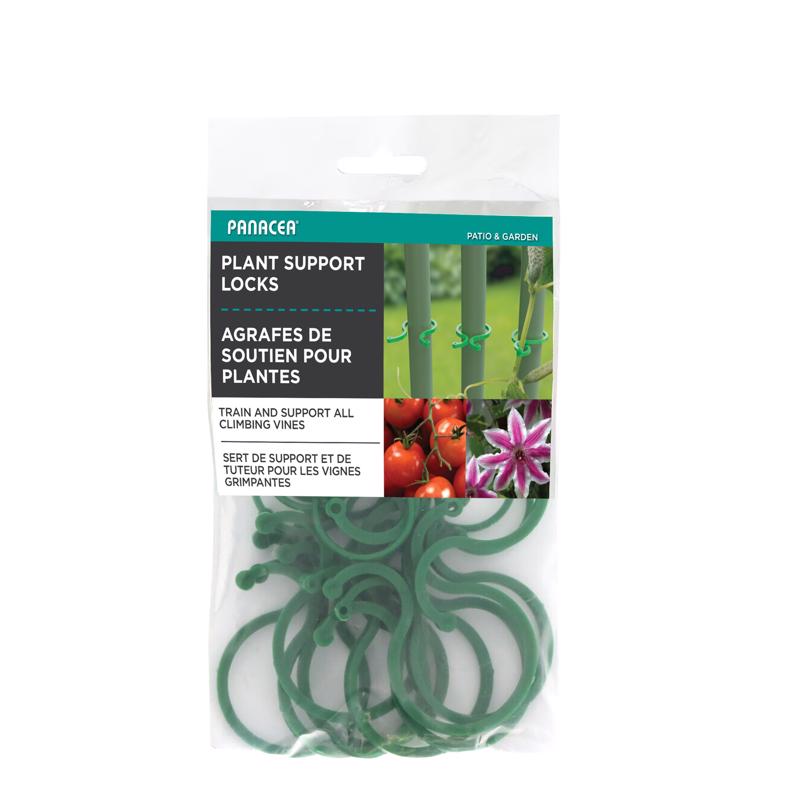 Panacea 8.07 in. H Green Plastic Plant Locks – Mrosupreme.com