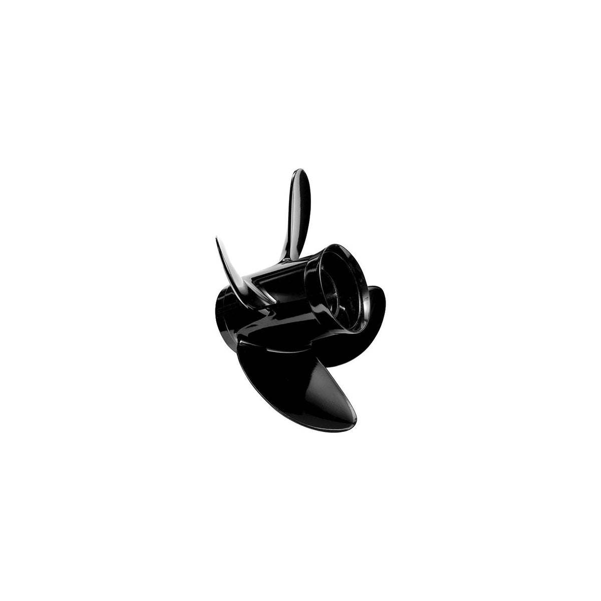 Quicksilver Nemesis Aluminum Pontoon Propeller 4 Blade RH, MLAN710-48 ...