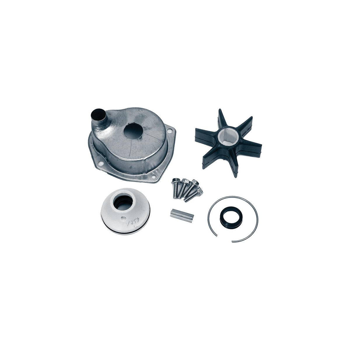 Quicksilver Water Pump Kit - Complete, MLAN710-817275A09, 817275A09 ...