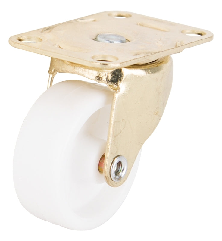 ProSource JC-B12-PS Swivel Caster, 1-5/8 in Dia Wheel, 5/8 in W Wheel ...