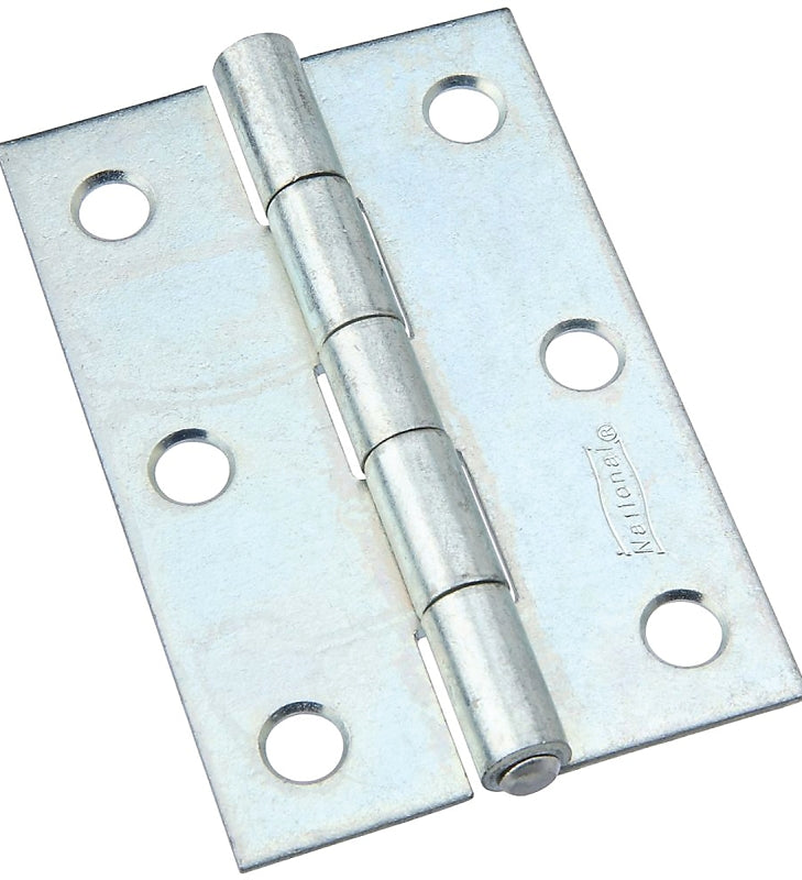 National Hardware N146-365 Utility Hinge, 3 in W Frame Leaf, 0.065 in ...