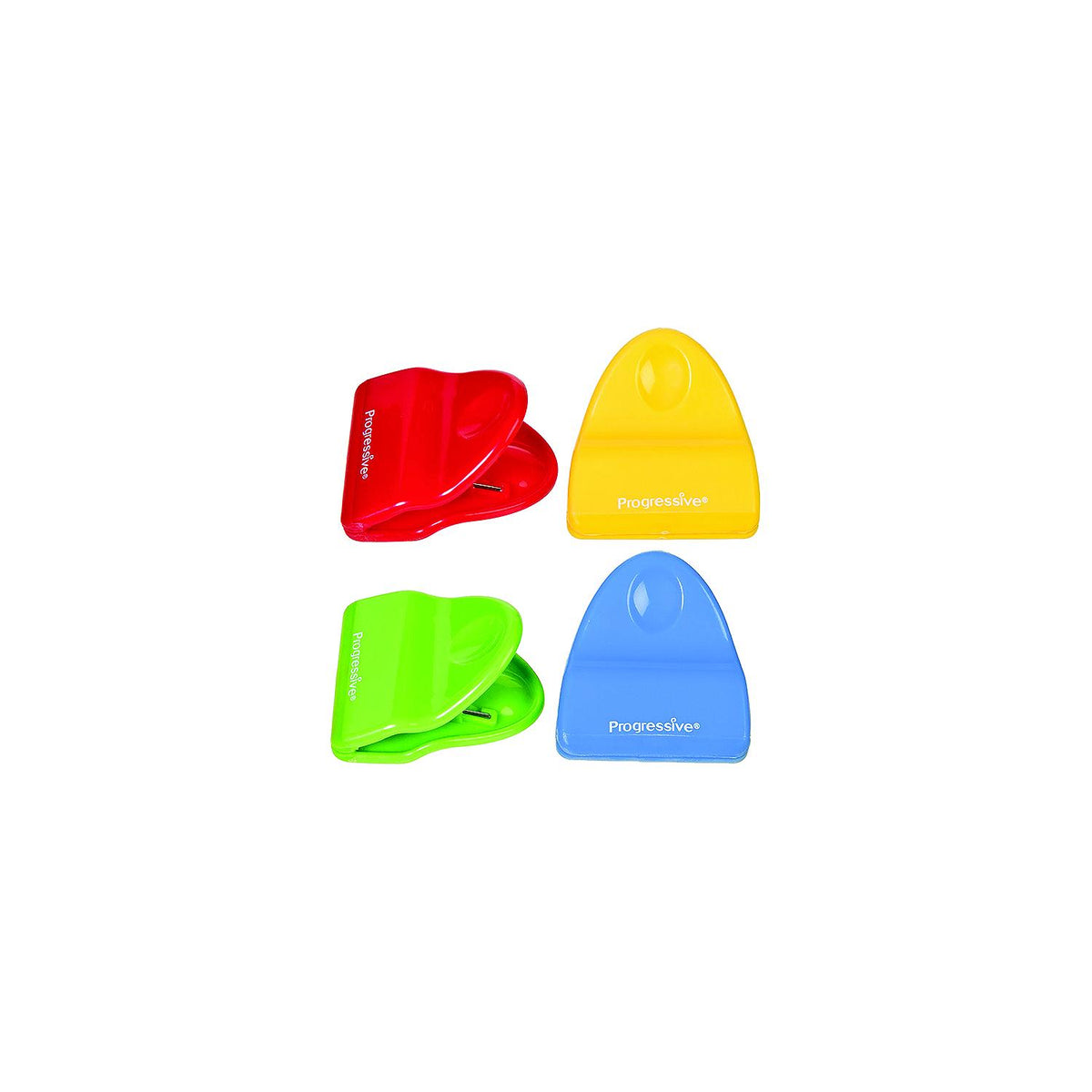 Prepworks Mini Bag Clips (Includes 4 Colors, Red, Yellow, Green and ...