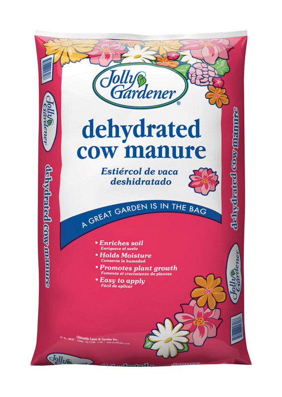 Jolly Gardener 50055027 Dehydrated Cow Manure, 40 lb Bag, MACE7262173 ...