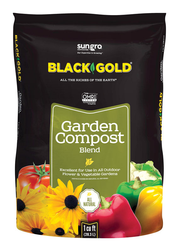 Black Gold Organic Blend Garden Compost 1 cu ft – Mrosupreme.com