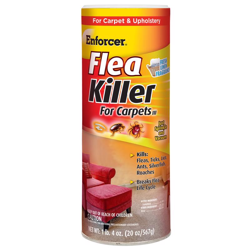 Enforcer Flea Killer for Carpets Insect Killer Powder 20 oz ...