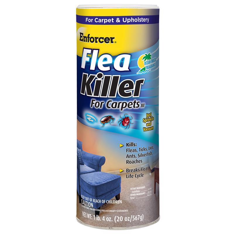 Enforcer Flea Killer for Carpets Insect Killer Powder 20 oz ...