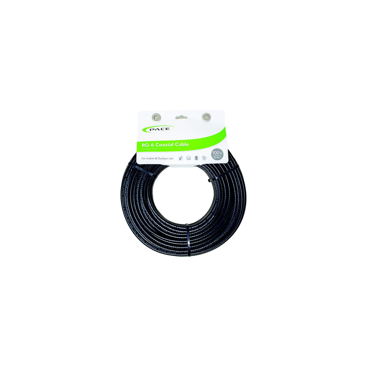 Pace 138100 RG-6 Coaxial Cable, 100' – Mrosupreme.com
